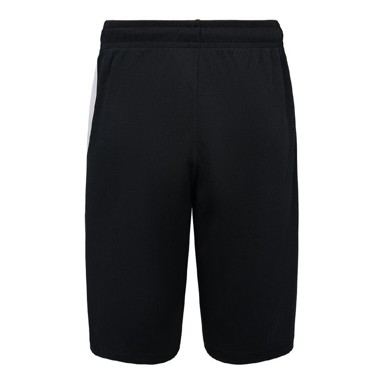 Active Intent Men's Panel Basketball Shorts Black | The Warehouse