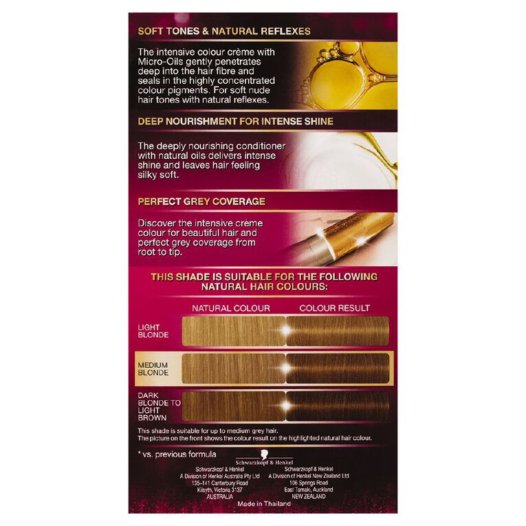 Napro Palette Hair Colour Light Brown Mocha 7-46 | The Warehouse