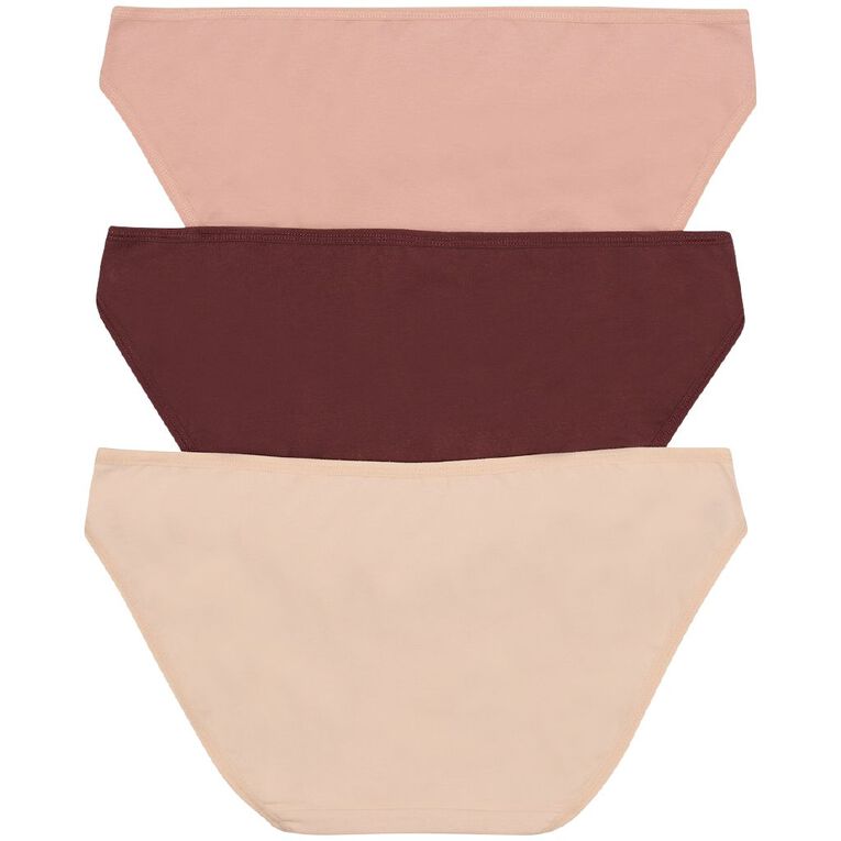 Rio Women's Bikini Briefs 3 Pack Natural | The Warehouse