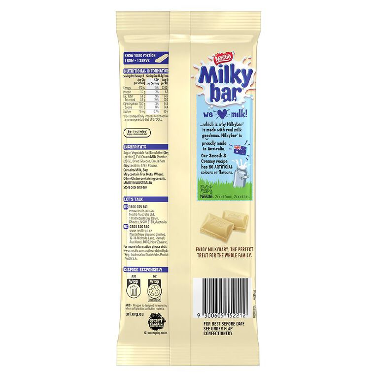 Milkybar Block 170g | The Warehouse