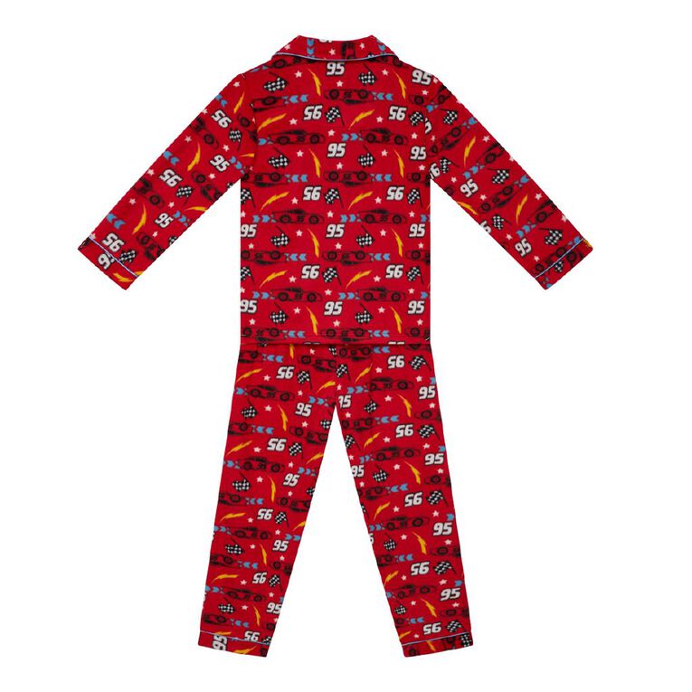 Cars Boys' Fleece Pyjama Set Red Mid | The Warehouse