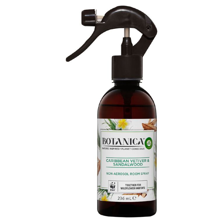 Air Wick Botanica Room Spray Caribbean Vetiver & Sandalwood 236ml 236ml ...