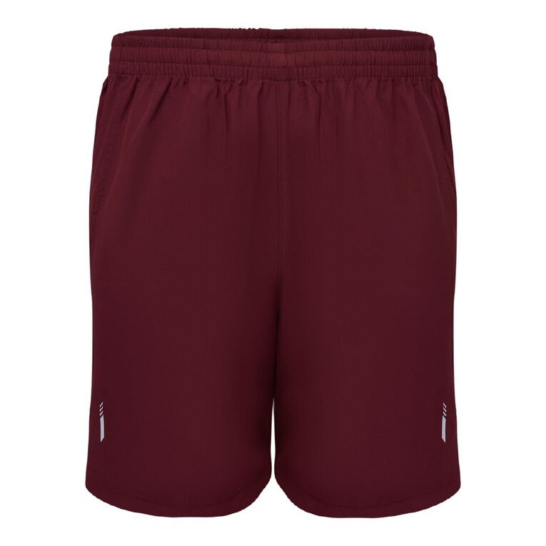 Active Intent Men's Core Training Shorts Red Dark | The Warehouse