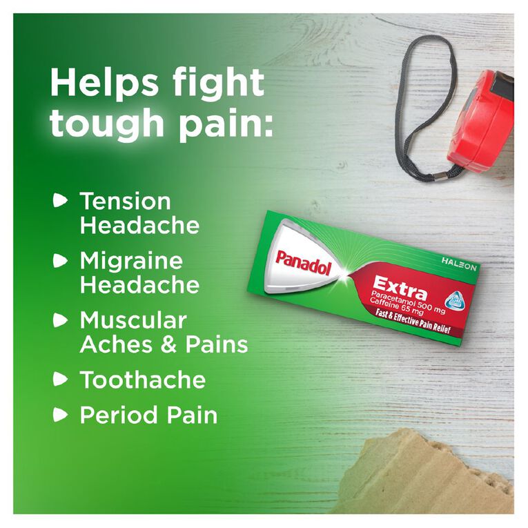 Panadol Extra 16 Caplets | The Warehouse