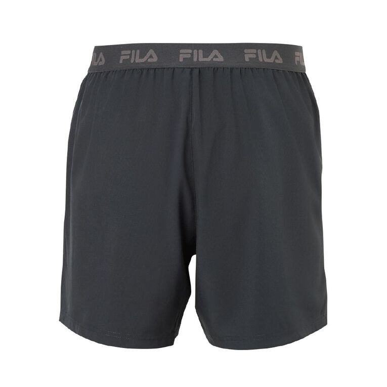 Fila Men's Matt Shorts Grey Dark | The Warehouse