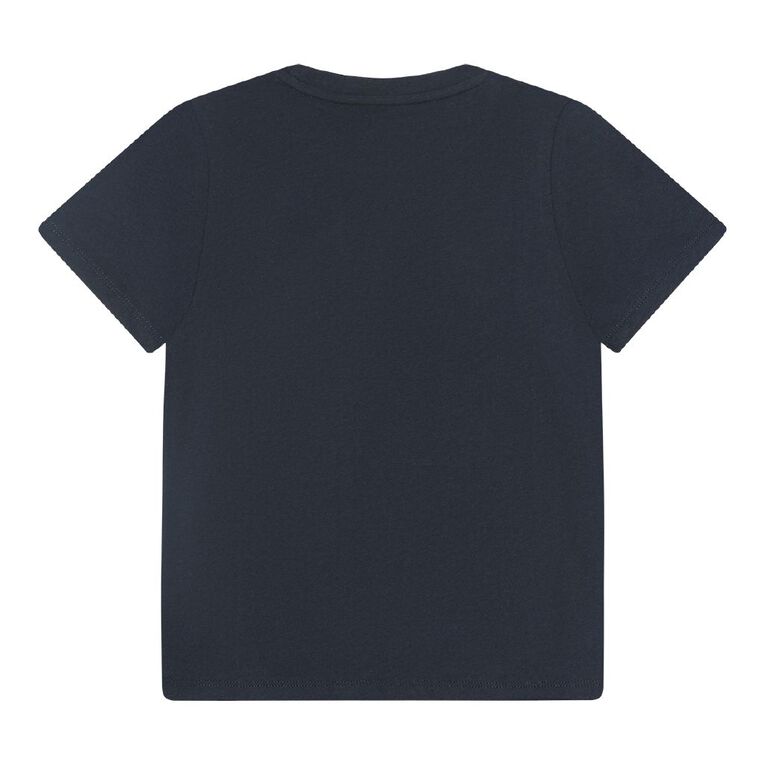 Young Original Short Sleeve Plain Tee Blue Dark | The Warehouse