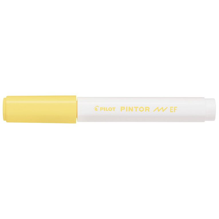 Pilot Pintor Marker Bullet Extra Fine 2.3mm Tip Yellow Yellow | The ...