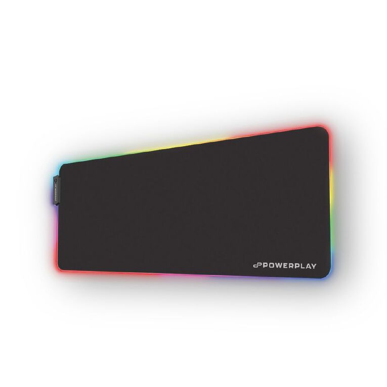 PowerPlay RGB Gaming Mousepad Large | The Warehouse