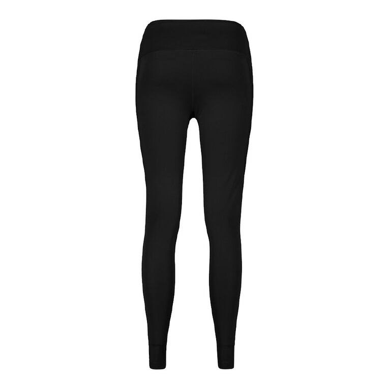 Active Intent Women's Compression Fit Leggings Black | The Warehouse