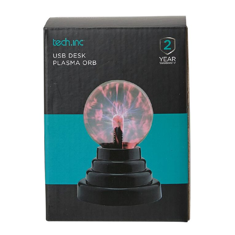 Tech.Inc USB Desk Plasma Orb | The Warehouse