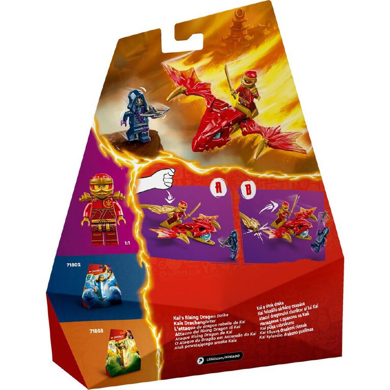 Lego Ninjago Kais Rising Dragon Strike 71801 The Warehouse