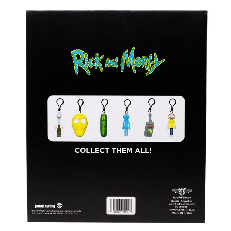 Impact Merch Rick & Morty Blind Bag Backpack Keychains | The Warehouse