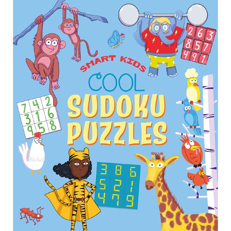 Smart Kids! Cool Sudoku Puzzles by Ivy Finnegan | The Warehouse