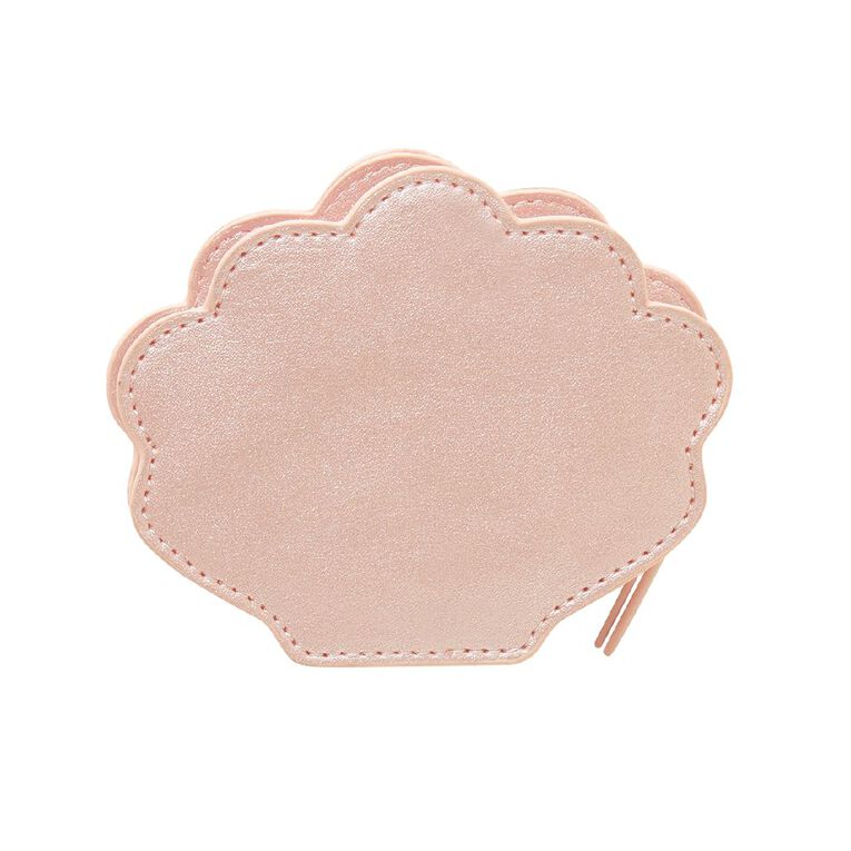 Young Original Kids' Shell Coin Purse Orange Light | The Warehouse
