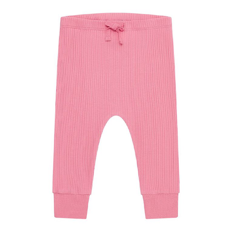 Young Original Babies Rib Sweatshirt Pink Mid | The Warehouse