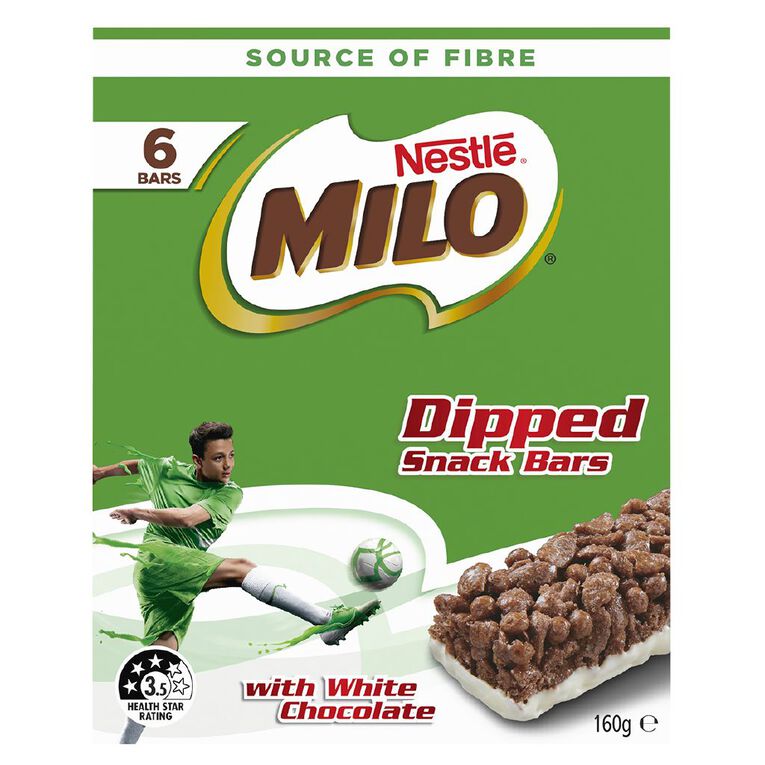 Milo Cereal Snack Bars 6 Pack | The Warehouse