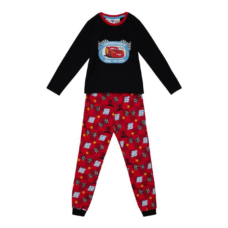 Cars Boys' Knit Pyjama Set Red Mid | The Warehouse