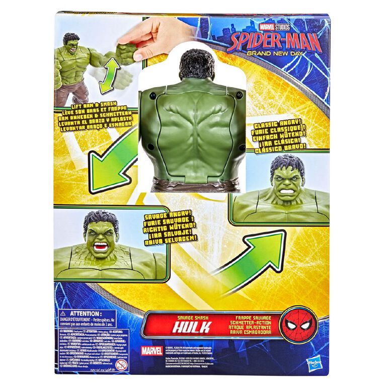 Spider-Man Savage Smash Hulk Action Figure | The Warehouse