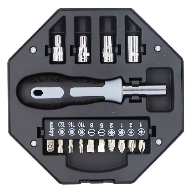 Gift Tool Set 20 Piece in Dumbbell Shaped Container | The Warehouse