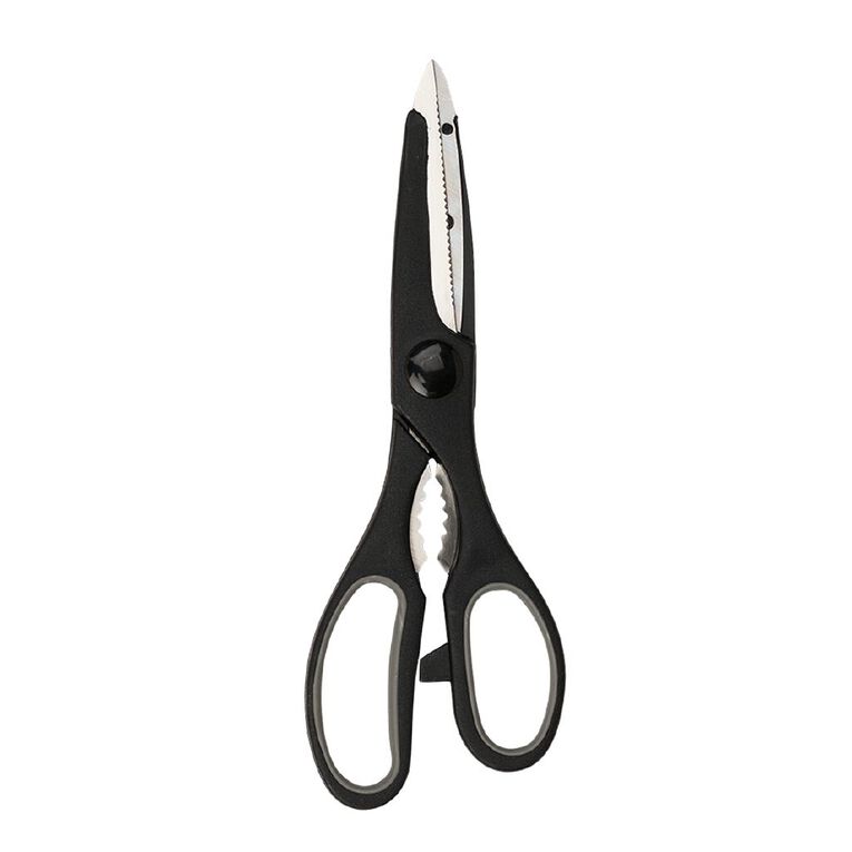 Living & Co Kitchen Scissors Black Black | The Warehouse