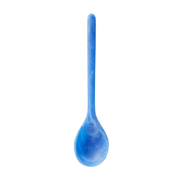 Living & Co Resin Serve Spoon Blue Blue | The Warehouse