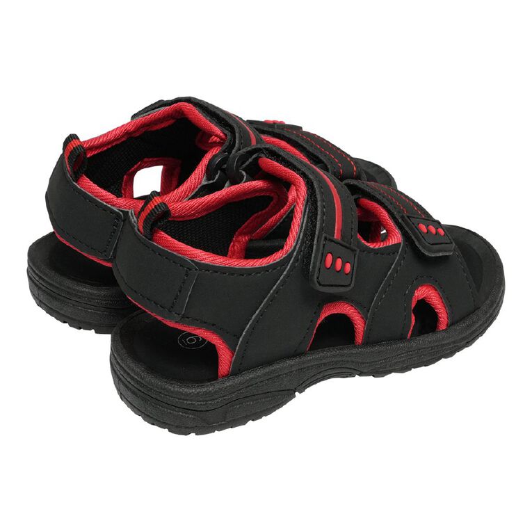 Young Original Junior Kids' Open Toe Sandals Black | The Warehouse
