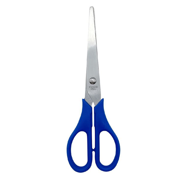 WS Scissors Stainless Steel 6.5 inch Blue Mid Blue Mid | The Warehouse