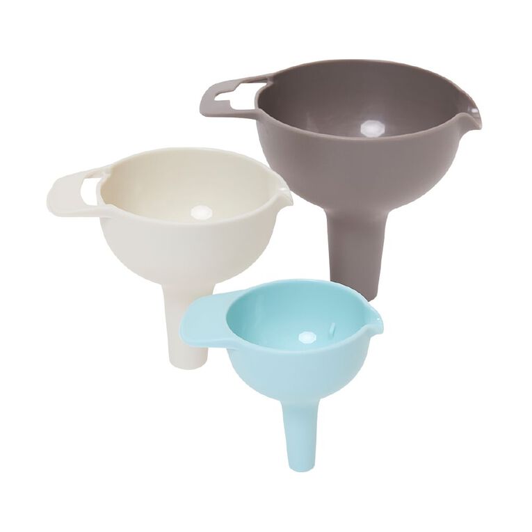 Living & Co Funnel Set Blue 3 Piece Blue | The Warehouse