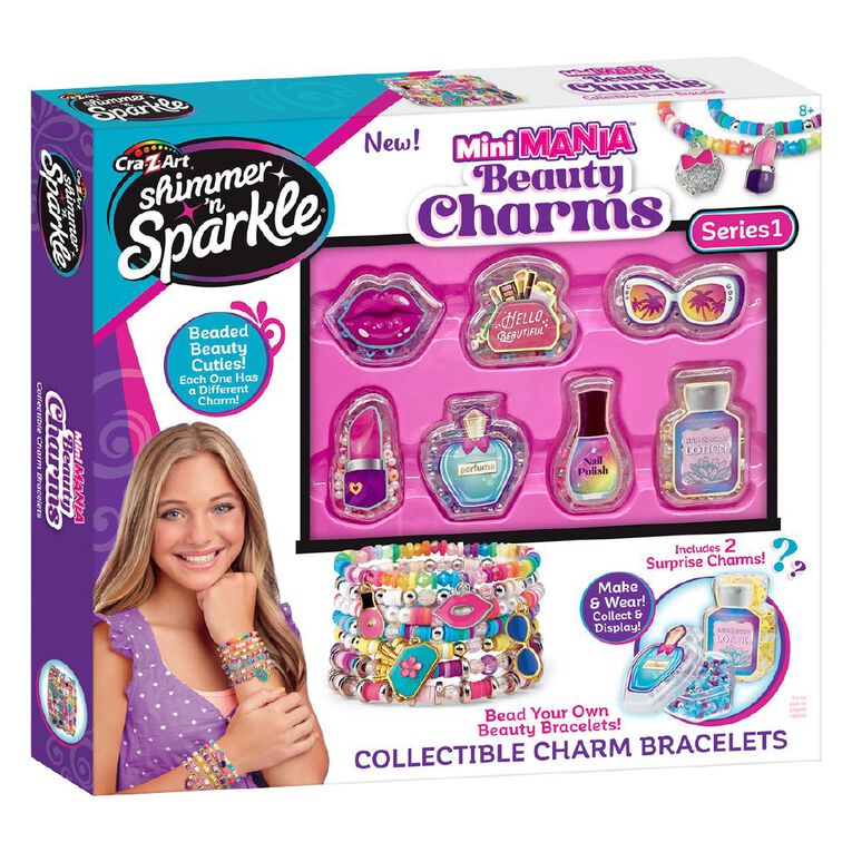Shimmer n Sparkle Mini Mania Beauty Charms | The Warehouse