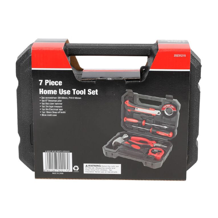 Home Use Tool Set 7 Piece | The Warehouse