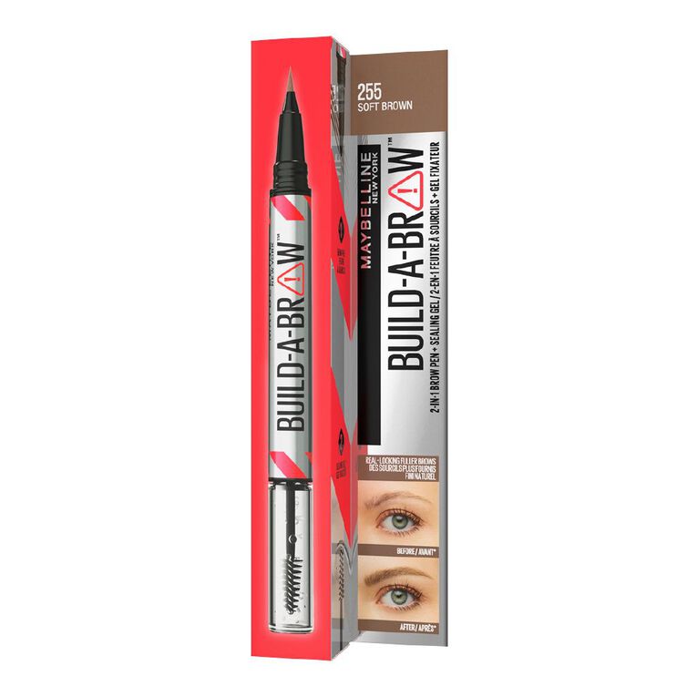 Maybelline Build a Brow 255 Soft Brown | The Warehouse