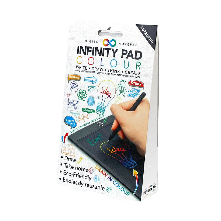 Satzuma Infinity Colour Note Pad | The Warehouse