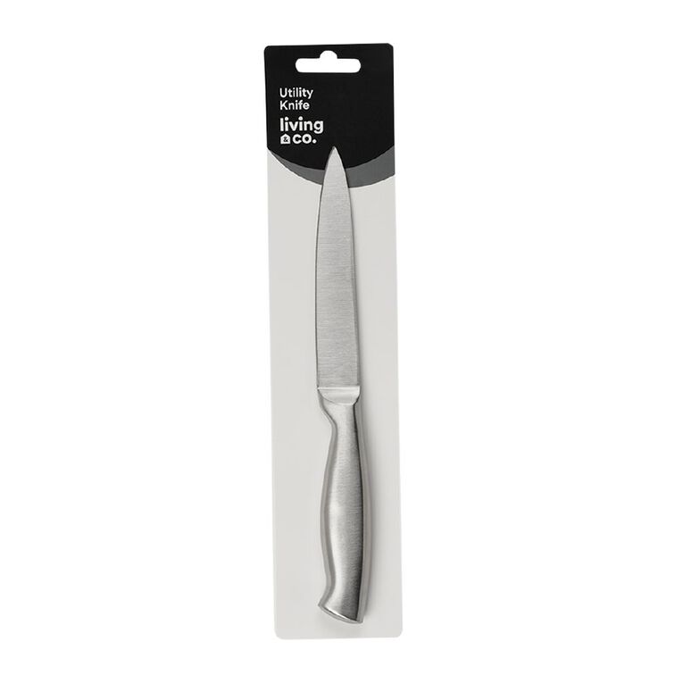 Living & Co Stainless Steel Utility Knife Stainless Steel Stainless ...