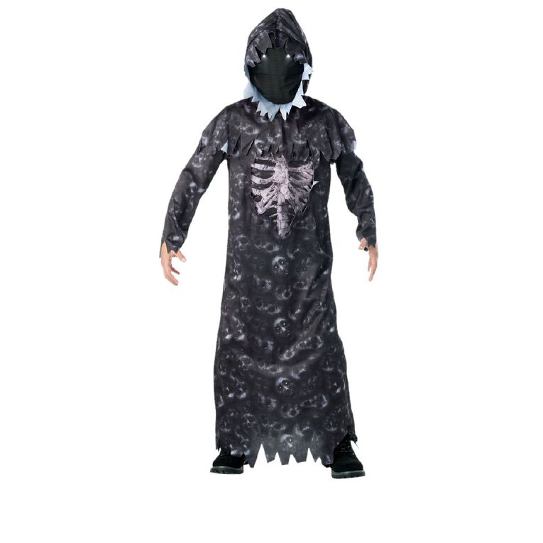 Seasons Light Up Phantom Halloween Costume 8-10 Years | The Warehouse