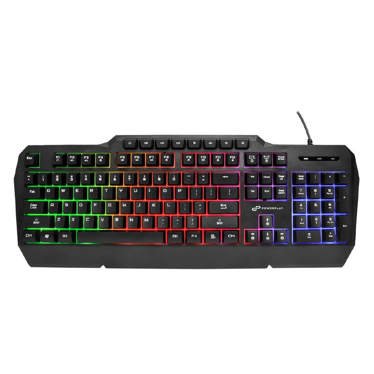PowerPlay E-Blue Polygon Gaming Keyboard Black | The Warehouse