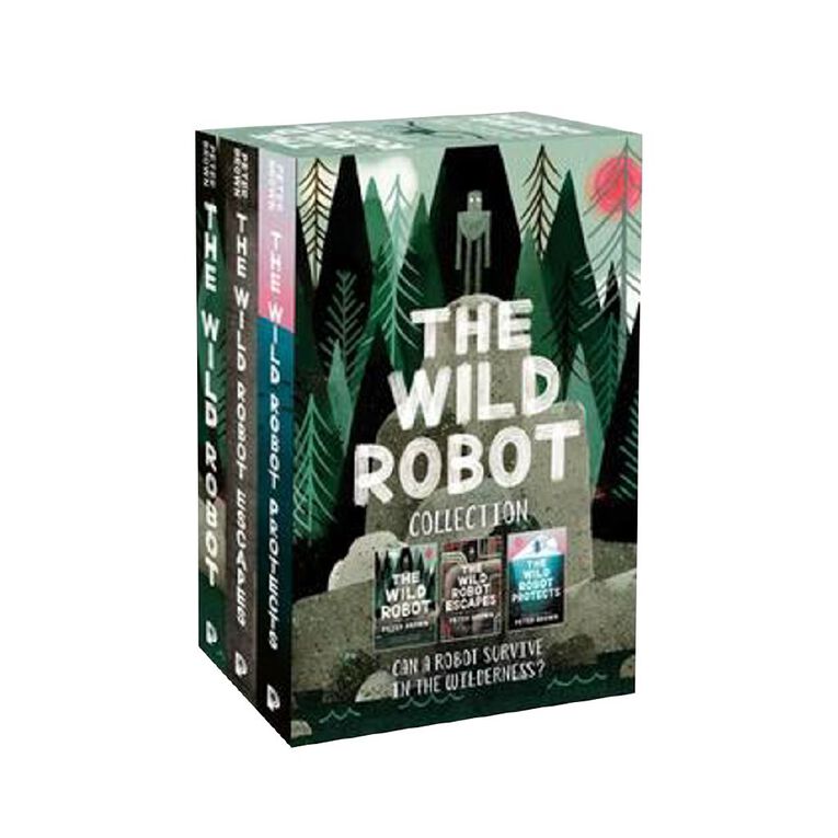 The Wild Robot Series Boxset by Peter Brown | The Warehouse