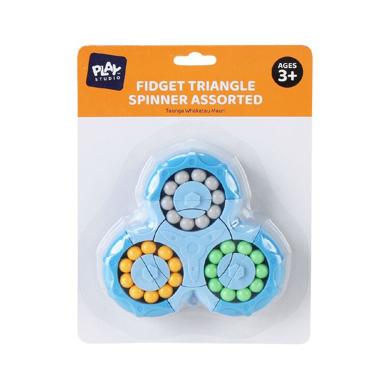 Play Studio Fidget Triangle Spinner Assorted Assorted | The Warehouse