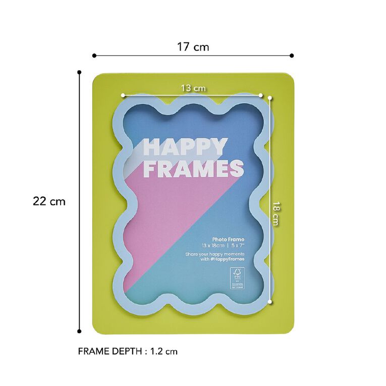 Happy Frames Wavy | The Warehouse