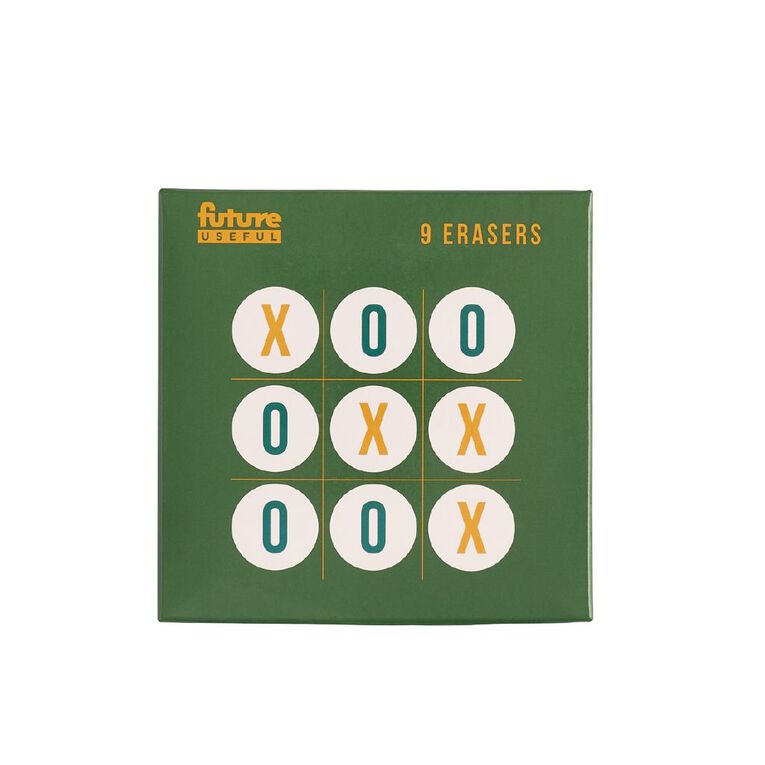 Future Useful Eraser Naughts & Crosses | The Warehouse