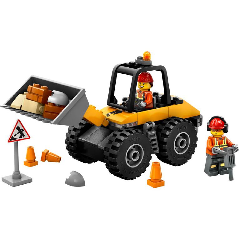 LEGO CITY Yellow Construction Wheel Loader 60450 | The Warehouse