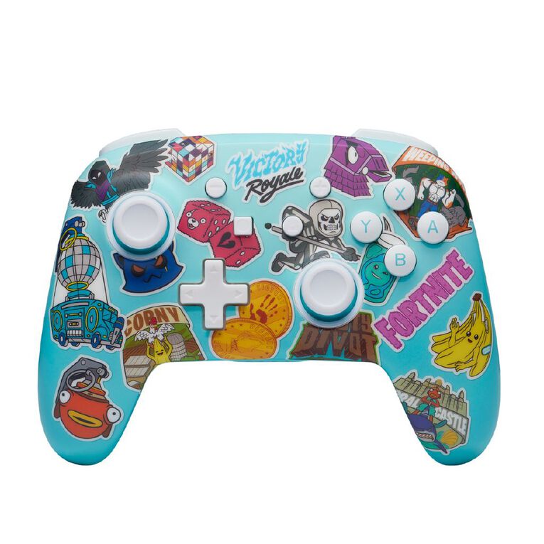 PowerA Nintendo Enhanced Wireless Controller Sticker Mania | The Warehouse