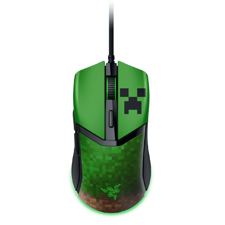 Razer Cobra Customisable Gaming Mouse Minecraft Edition | The Warehouse