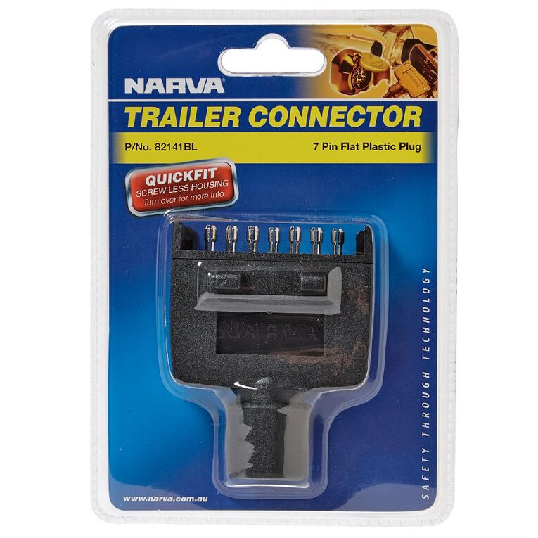 Narva Trailer Plug 7 Pin Flat | The Warehouse