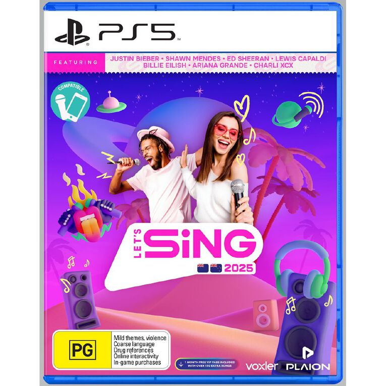 PS5 Lets Sing 2025 | The Warehouse