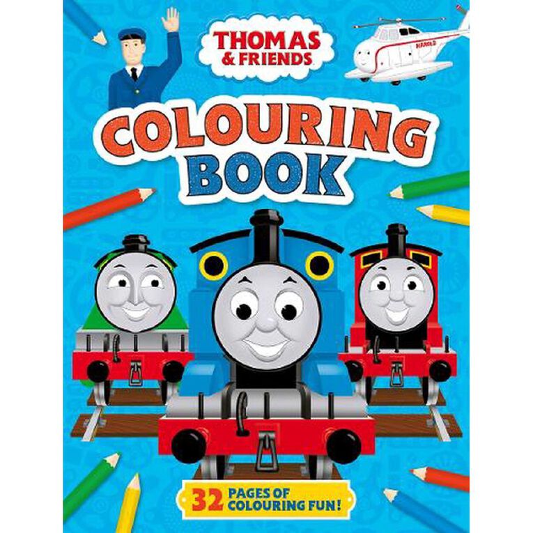 coloring book thomas