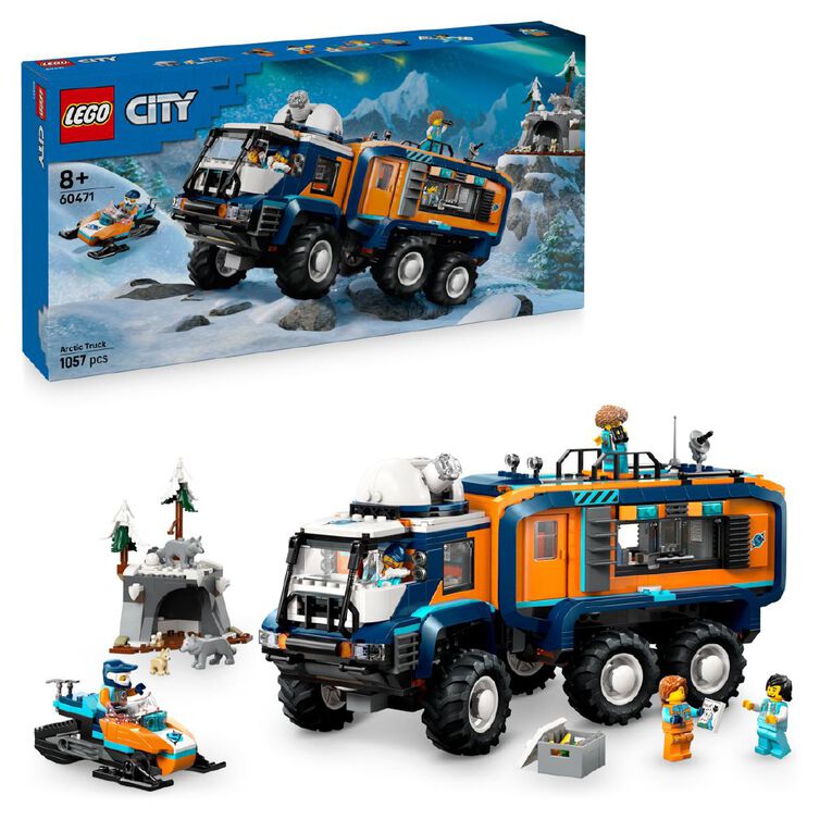 LEGO CITY Arctic Explorer Science Lab Truck 60471 | The Warehouse
