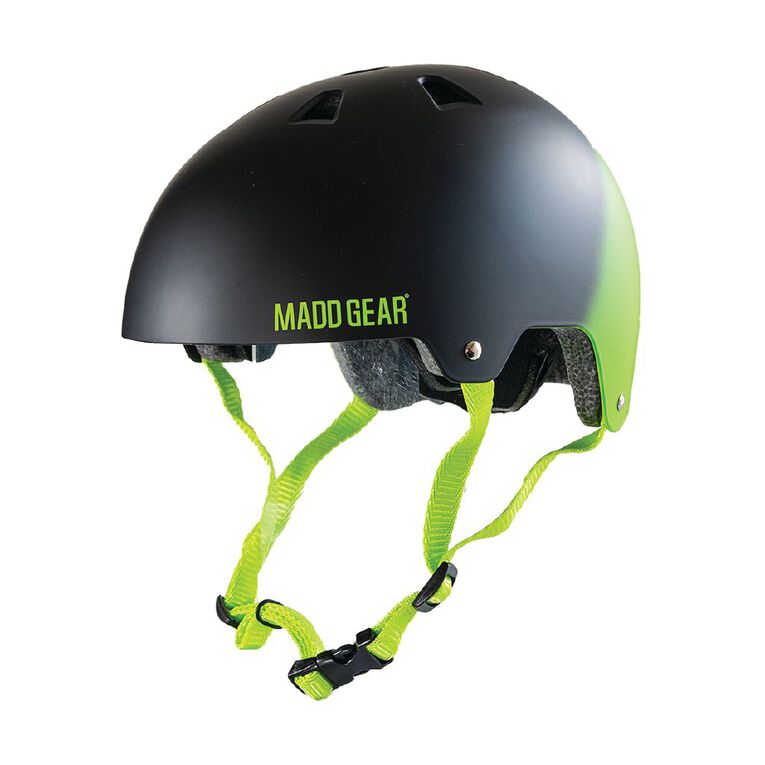 MADD Dial Fit System Helmet Size 56-59cm Green/Black | The Warehouse