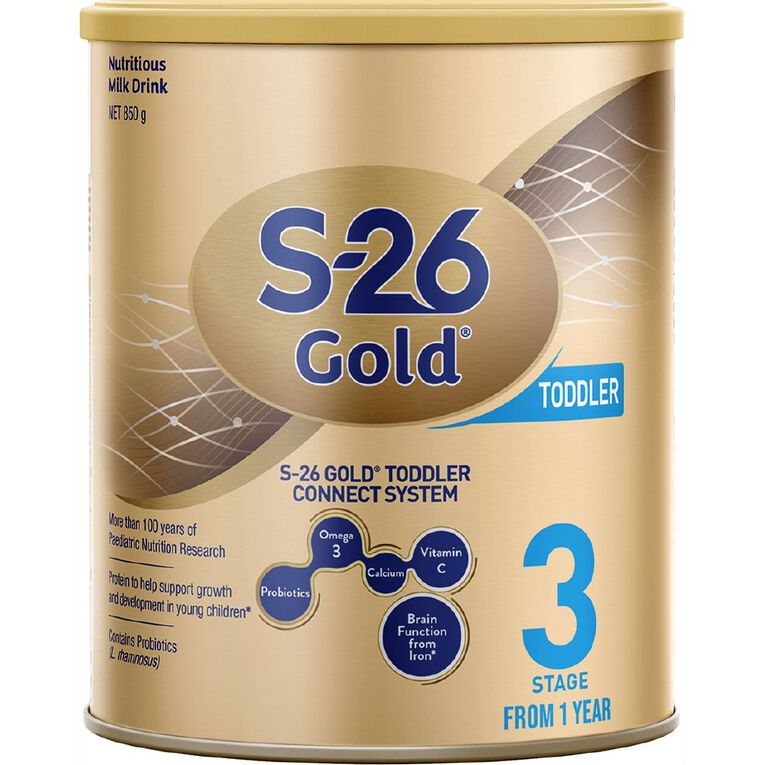 S26 Gold Toddler 850g | The Warehouse