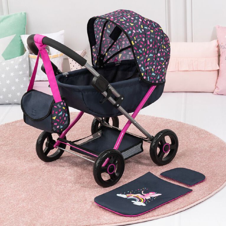 Bayer Dolls Pram Cosy Blue Blue | The Warehouse