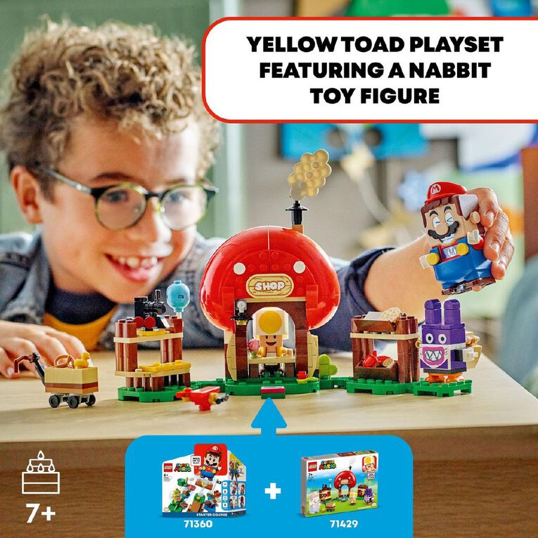LEGO Super Mario Nabbit at Toad's Shop Expansion Set 71429 | The Warehouse